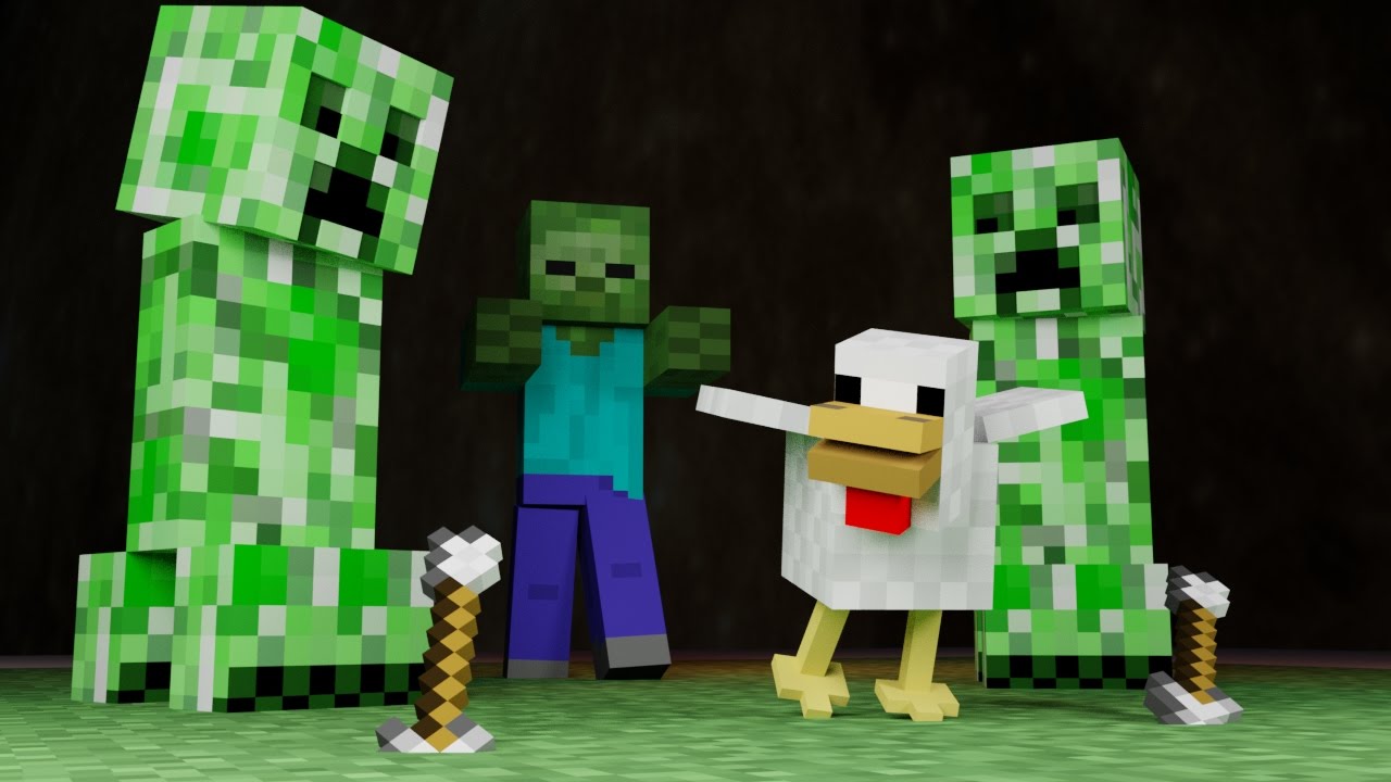 CHICKEN LIFE Minecraft Animation [AMAZING] - YouTube