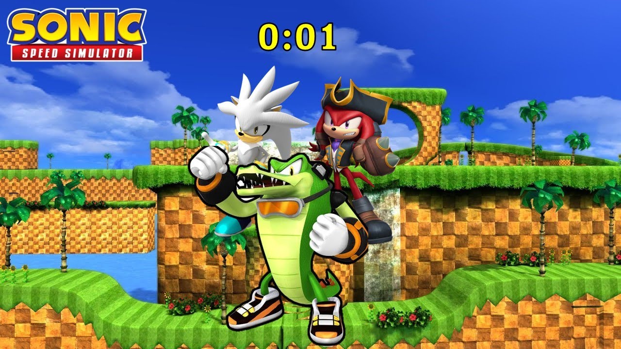RIDERS VECTOR HAS ARRIVED! new Sonic Speed Simulator features and ...