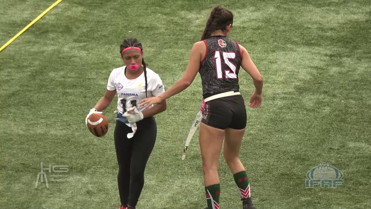 MUNDIAL DE FLAG FOOTBALL 2018 PANAMA VS MEXICO FEMENINO DIA 4 - YouTube