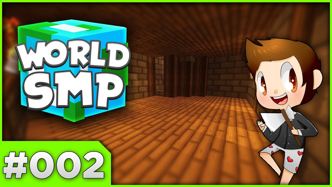 World SMP V | Episode 2 | Basement! | A Minecraft Let's Play - YouTube