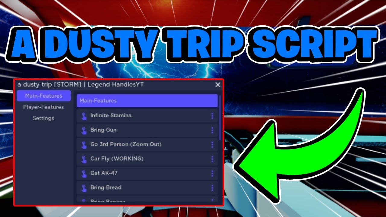 a dusty trip Script GUI / Hack (AUTOFARM, INSTANT WEAPON, NO HUNGER ...