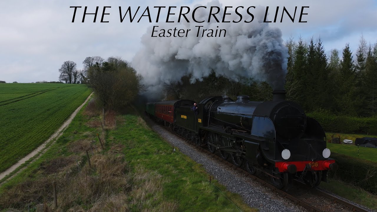 Exclusive Look at The Watercress Line Easter Train - YouTube
