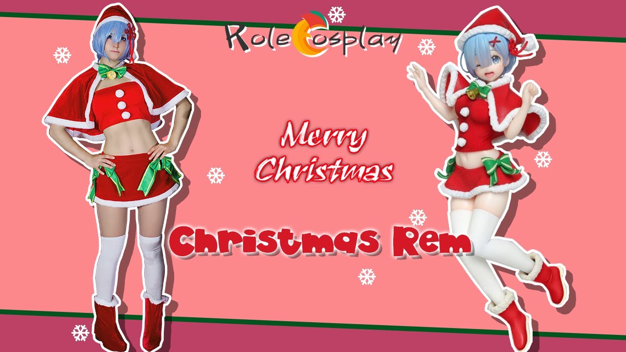 Christmas Rem Cosplay｜RoleCosplay & Yukeshiro - YouTube