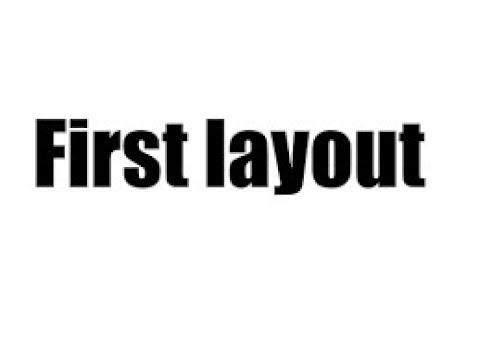 My first layout - YouTube