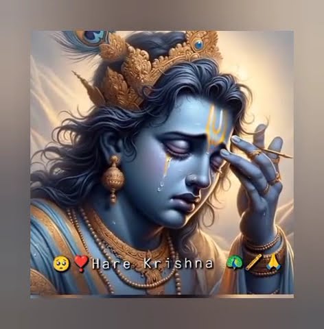 Krishna sad story#radhakrishna#stuti video#like, subscribe, comment ...