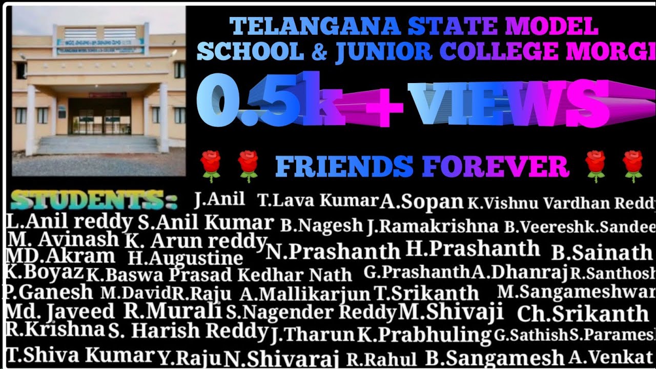 My Friends | TS Model School Morgi | 2018-2019 Batch | My 10th Class ...