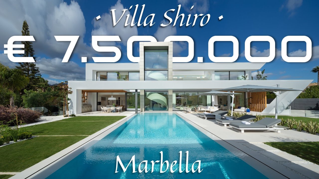 7.500.000 € VILLA SHIRO | PERFECTA OBRA MAESTRA ARQUITECTÓNICA | Bahía ...
