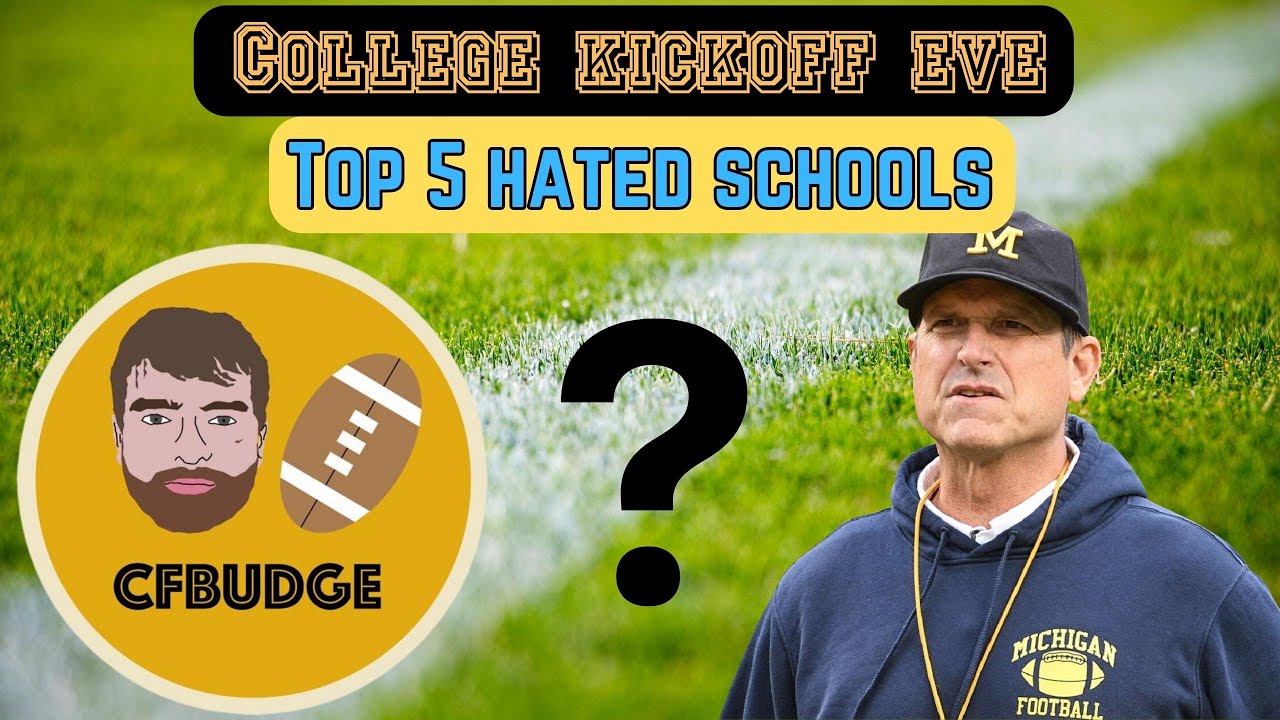 Tyler Budge's Top 5 Most "Hated" College Football Teams | College ...