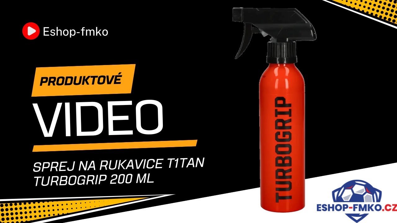 🧤 Sprej na rukavice T1TAN Turbogrip 200 ML oranžový | Eshop-fmko.cz ...