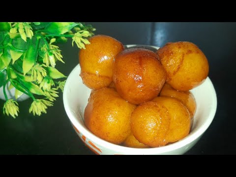 Ledikeni sweet recipe। Golab jamun recipe। পান্তুয়া রেসিপি। লেডিকেনি ...