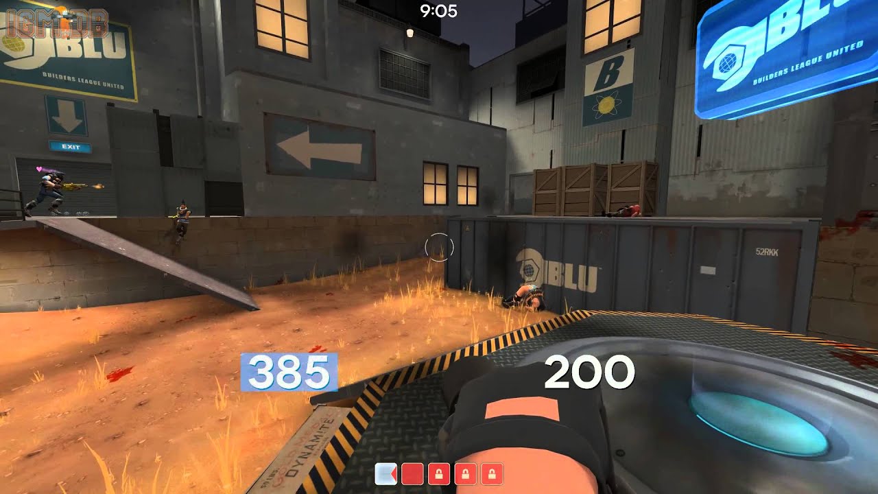 Team Fortress 2: 6s Roamer pov metalworks - YouTube