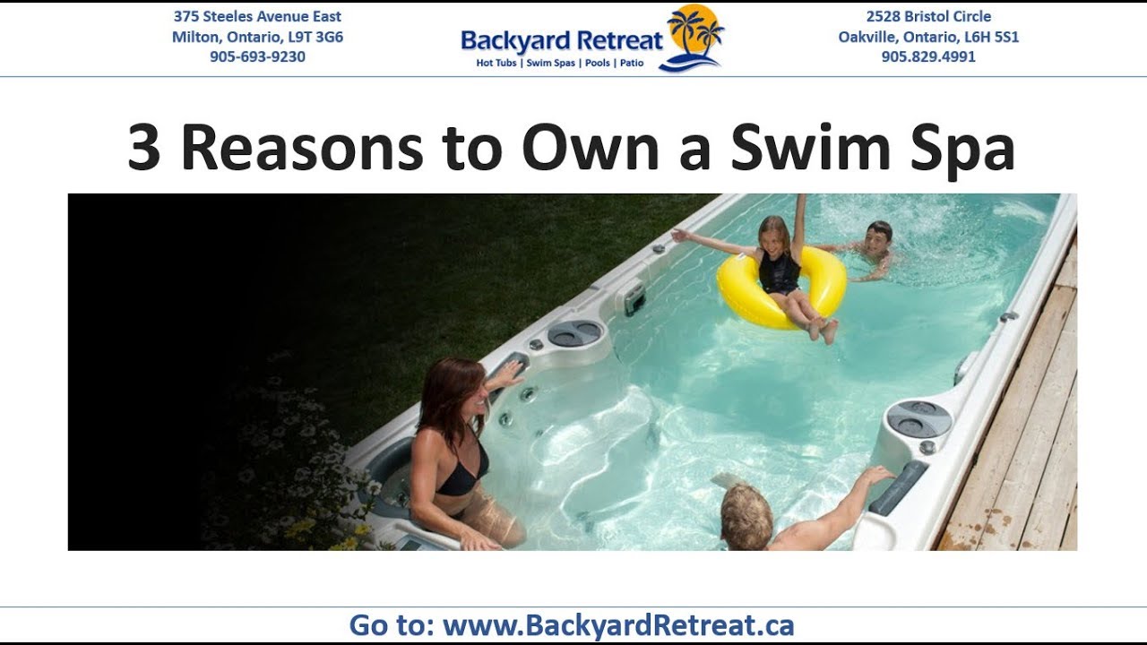 Milton Swim Spas, Sale on Lap Pools, Exercise Spas, Best Prices - YouTube