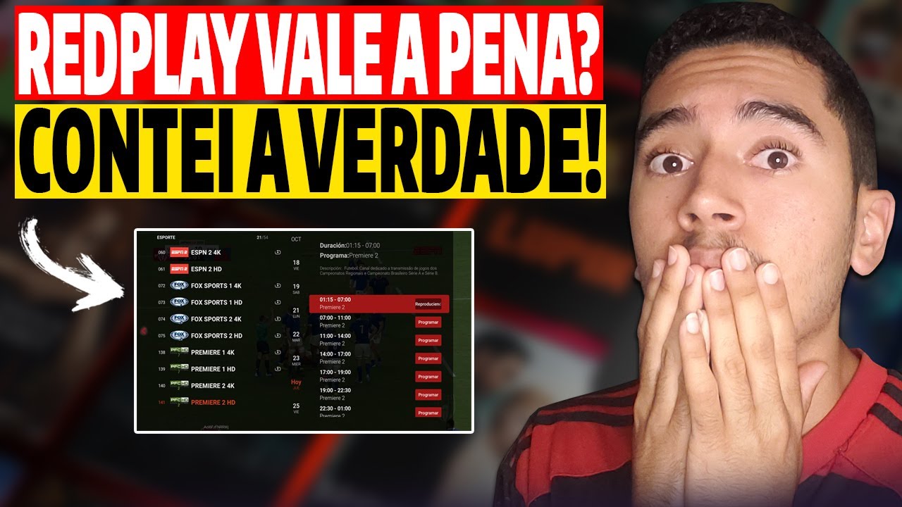 REDPLAY TV Recarga Grátis? REDPLAY TV é Bom? REDPLAY TV Vale a Pena ...