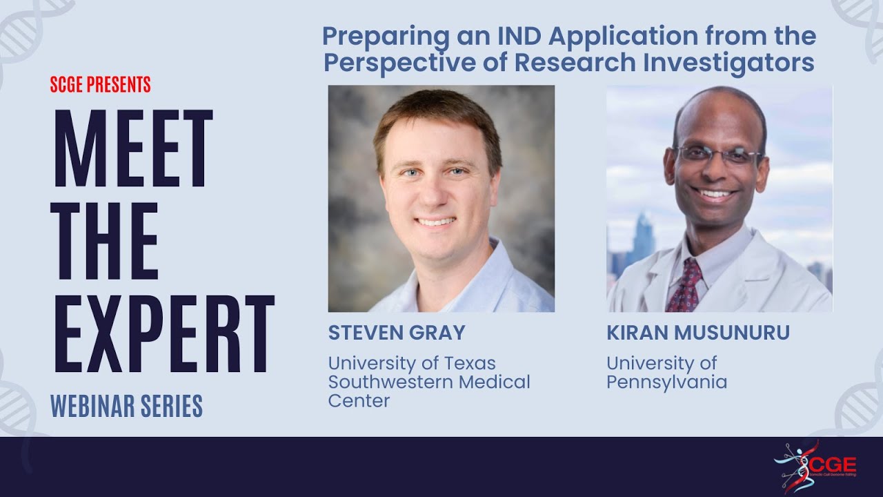 Meet the Expert: Steve Gray and Kiran Musunuru - YouTube