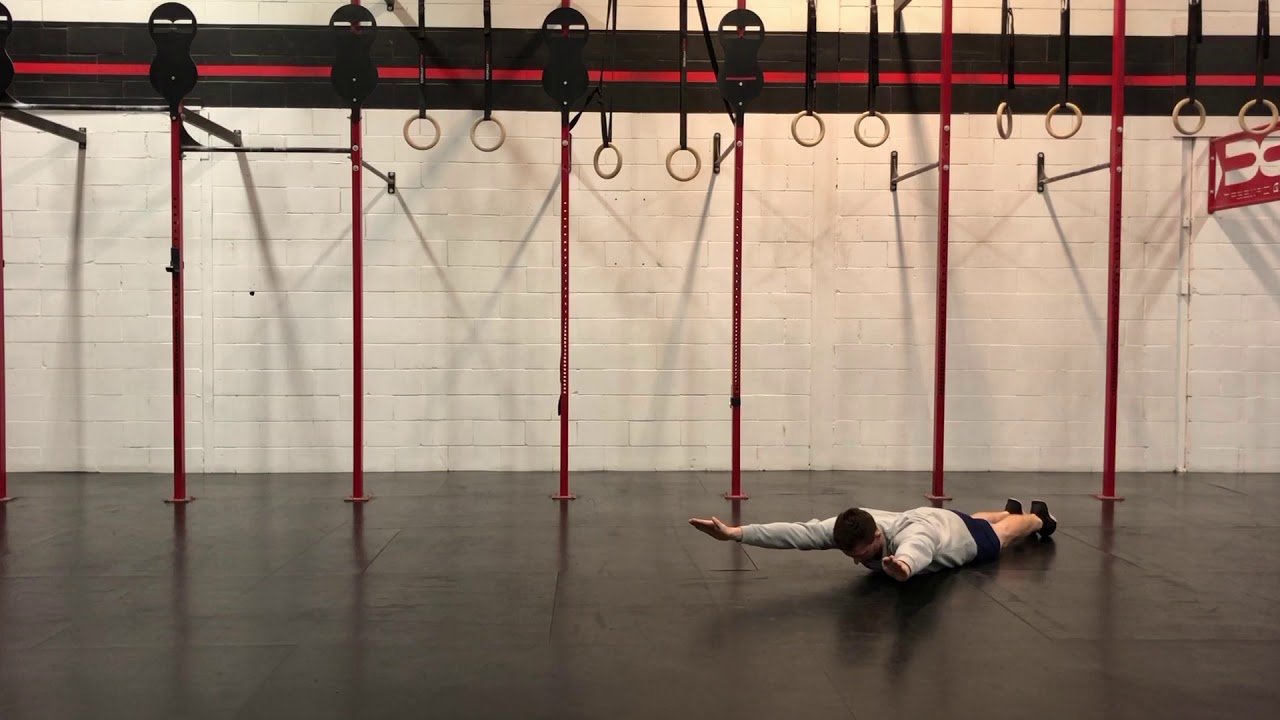 Prone Floor Angel - YouTube