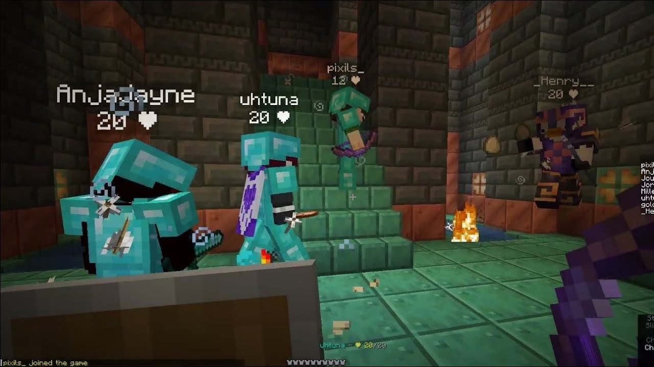 Minecraft ~ Realms ~ Trial Chamber Was Chambering - YouTube