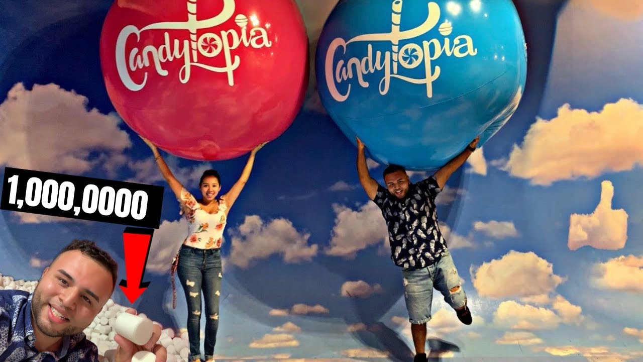 CANDYTOPIA ATL | INSIDE 1 MILLION MARSHMALLOWS!!! - YouTube