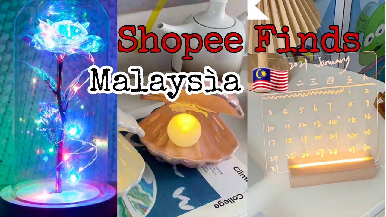 SHOPEE FINDS MALAYSIA💫PART 11| CUTE & UNIQUE - YouTube