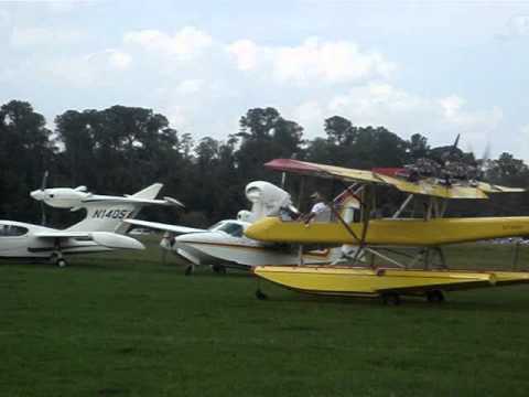 Open Cockpit Seaplane at Sun n' Fun - YouTube