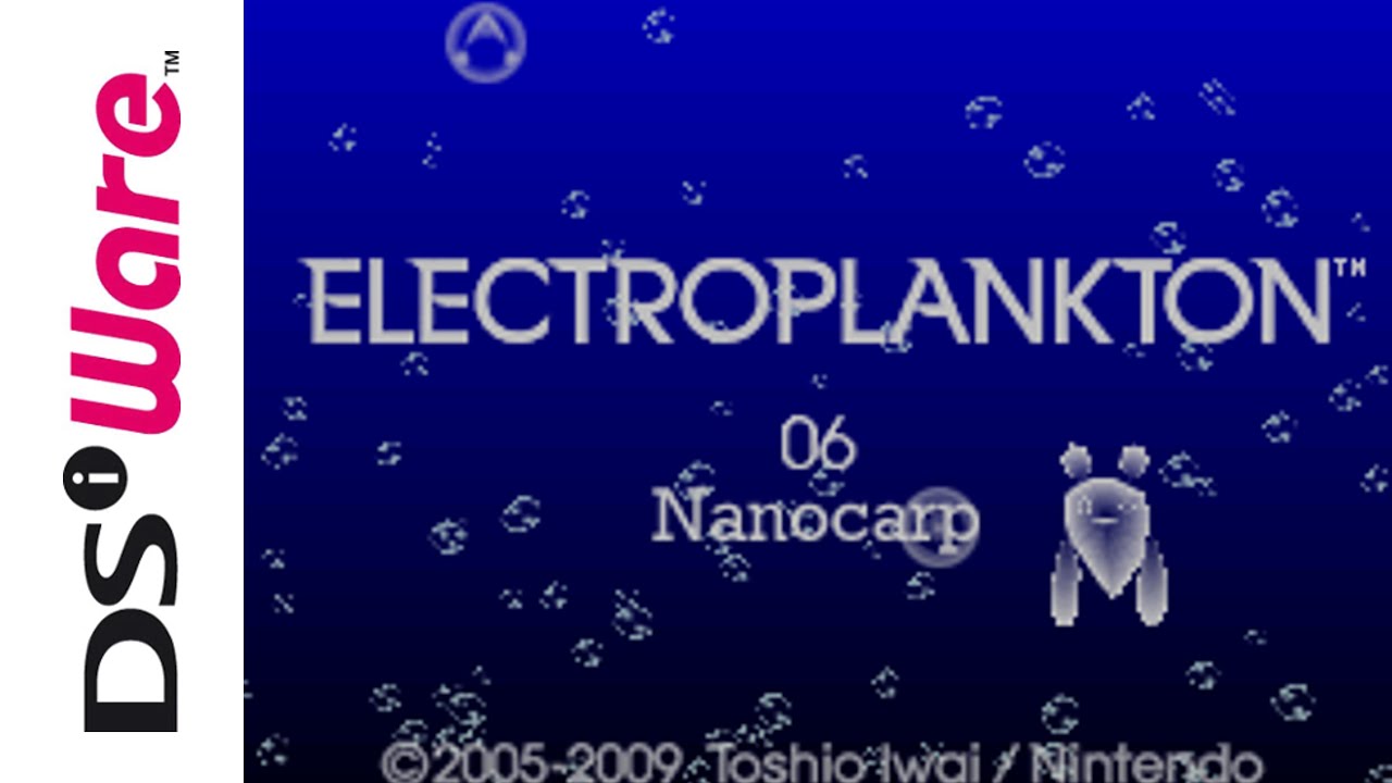 [DSiWare] Electroplankton: Nanocarp (2009) Longplay - YouTube
