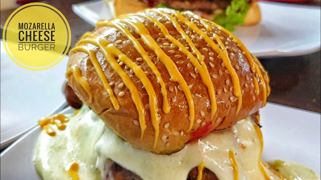 Mozarella Cheese Burger | BossBurgerSolo - YouTube