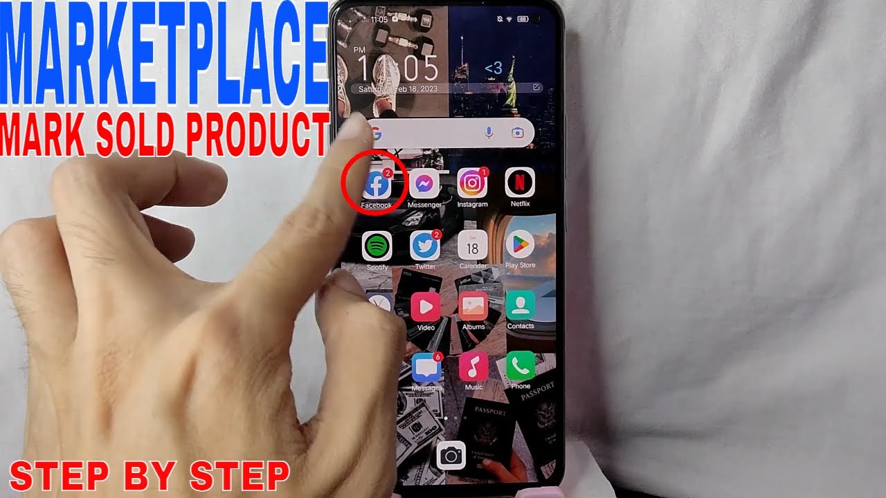 How To Mark Your Product Sold In Facebook Marketplace 🔴 - YouTube