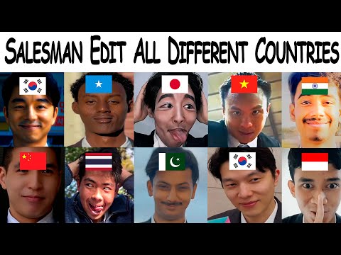 2 Phut Hon x Salesman Edit  ALL Different Countries
