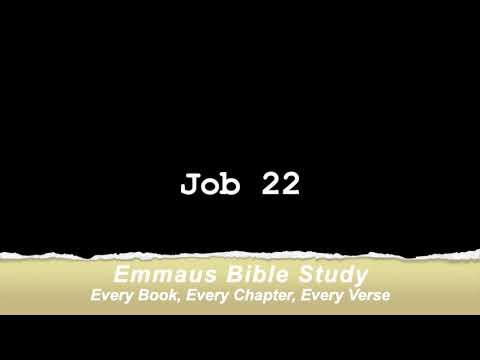 Job 22, Bible Study, Every Book, Every Chapter, Every Verse - YouTube