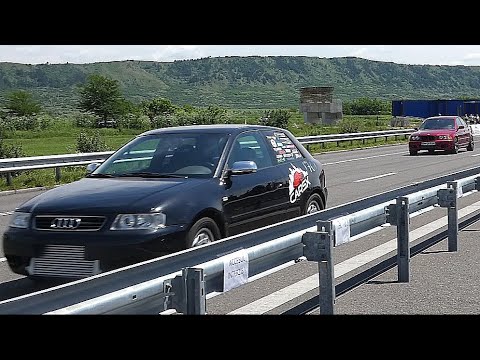 600hp AUDI S3 insane launch vs BMW 330i - YouTube