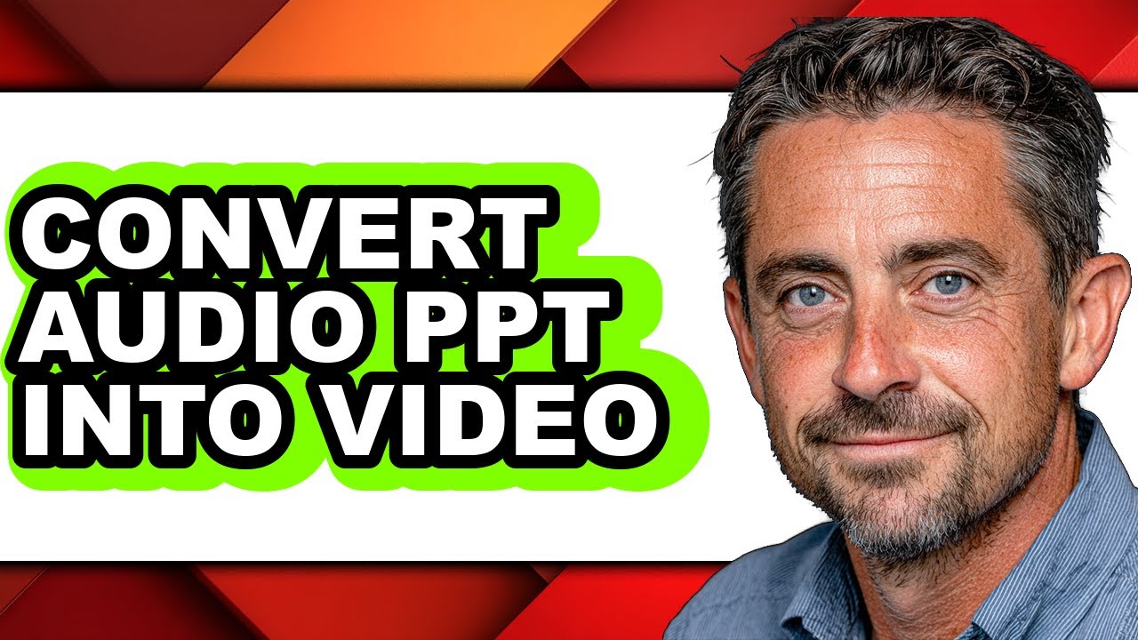 How to Convert Audio Ppt Into Video (updated) - YouTube