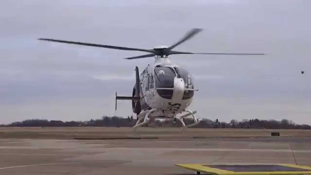 STAT MedEvac 9 N445ME Taking Off From Allegheny County Airport - YouTube