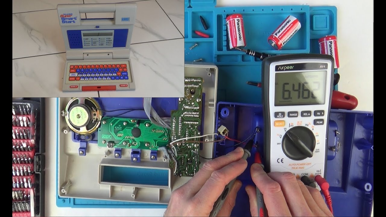 Trying to FIX a Faulty VTECH Talking Educational Toy - YouTube
