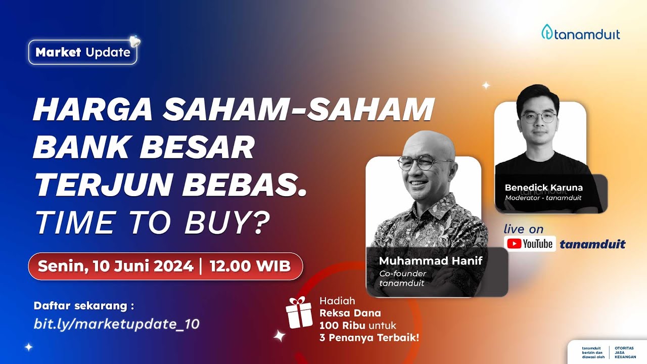 Harga Saham-Saham Bank Besar Terjun Bebas. Time To Buy? | Market Update ...