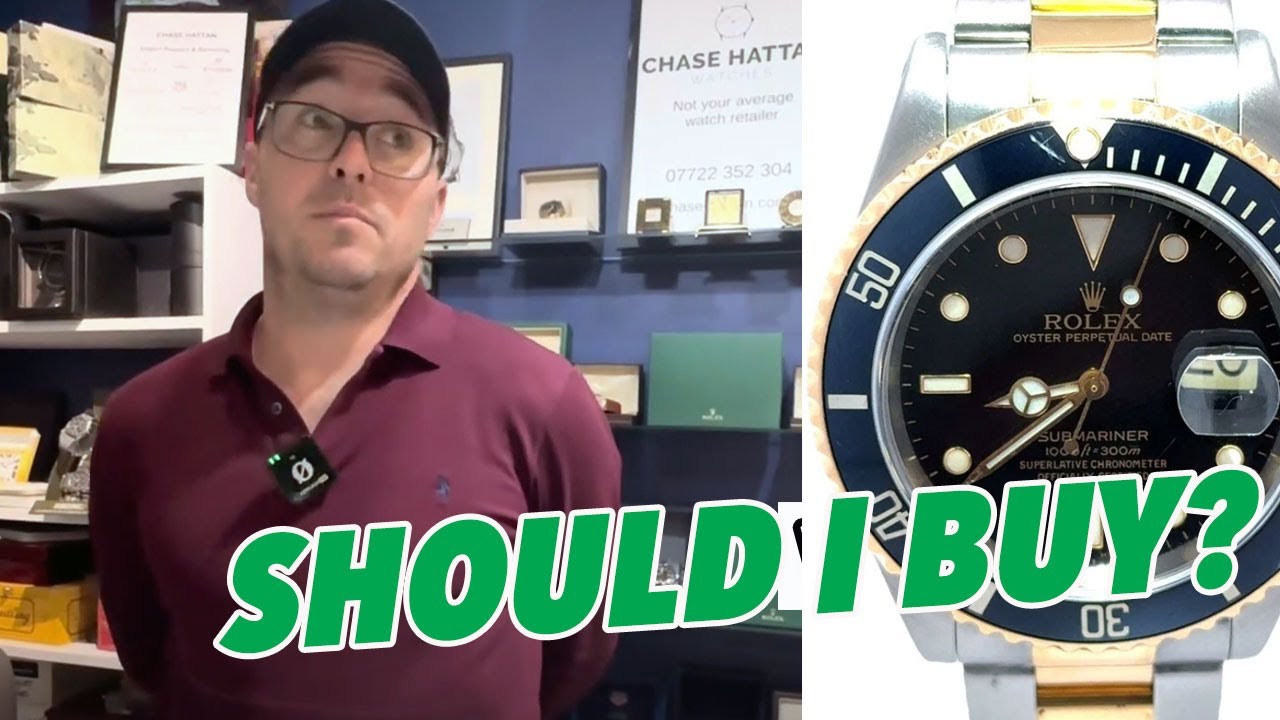 Should I buy a ROLEX GMT II Gold and Black with a scratched bezel ...