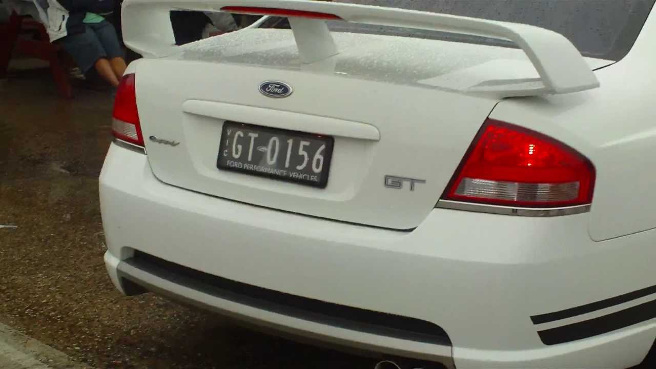 FORD falcon GT BA WHITE - YouTube