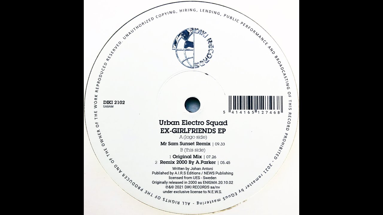 Urban Electro Squad • Ex-Girlfriends (Original Mix) (2000) (Reissue 2021) - YouTube