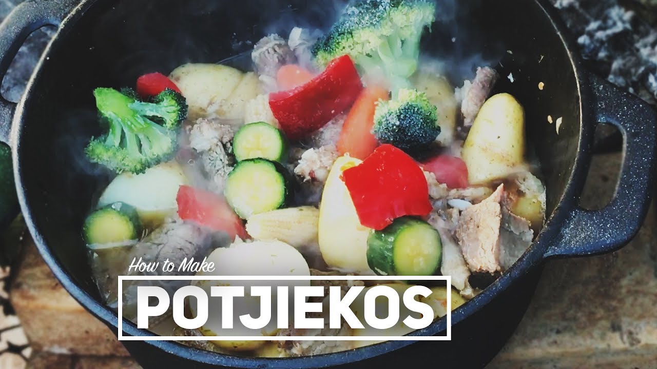 How To Make Potjiekos - YouTube