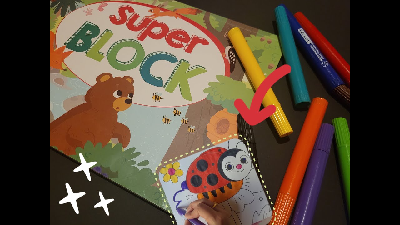 Trying the CUTEST colouring book from POUNDLAND - YouTube
