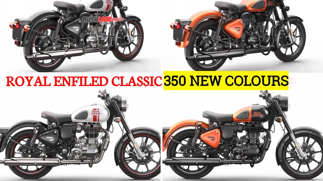 ROYAL ENFILED CLASSIC 350 NEW COLOURS LAUNCHED | RE CLASSIC 350 NEW ...