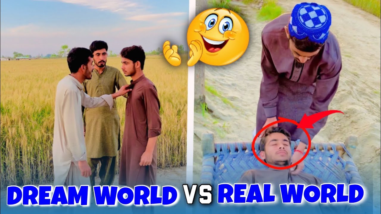 DREAM WORLD vs REAL WORLD 🌍 😂 | shortfilm🎬 / funny story😅 - YouTube