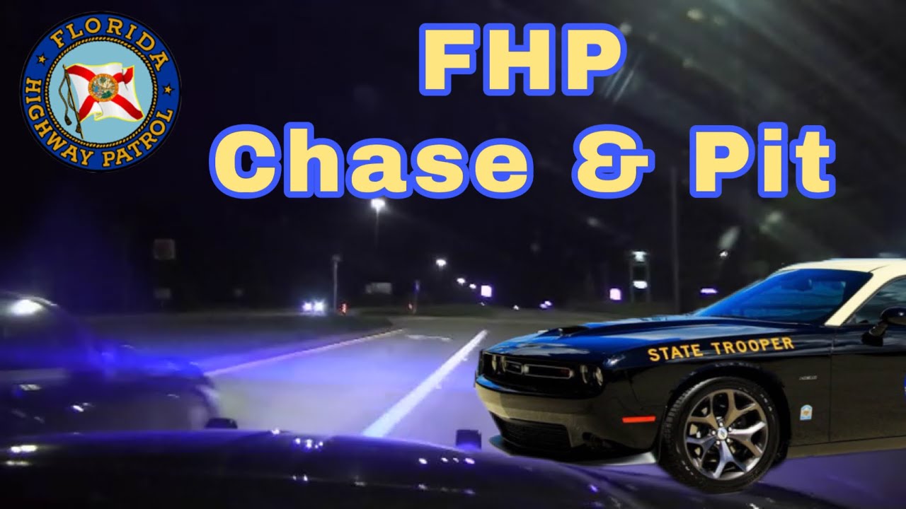 Dash Cam: FHP Florida Highway Patrol Chase & Pit I-75 Brooksville Area ...