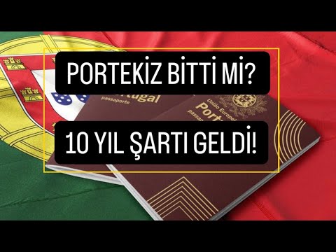 Portekiz'de 10 Yıl Şoku! Yeni Vatandaşlık Yasası Onaylandı 🇵🇹