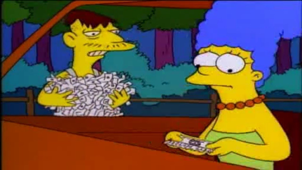 The Simpsons: 300 Pretzels For A Huge Family! - YouTube