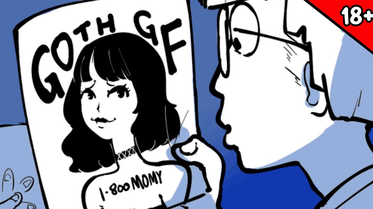 Goth GF | comic dub - YouTube