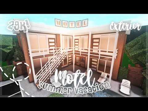 Roblox Bloxburg - Summer Vacation Motel ( Exterior ) 29k!- Minami Oroi ...