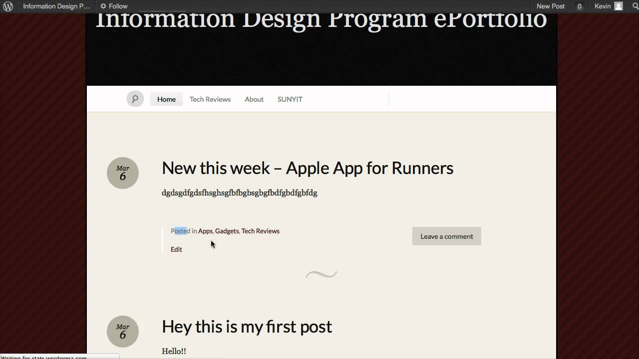 Creating Wordpress Nested Menus - YouTube