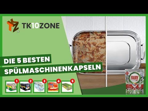 Die 5 besten Spülmaschinenkapseln für eine glänzende Reinigung