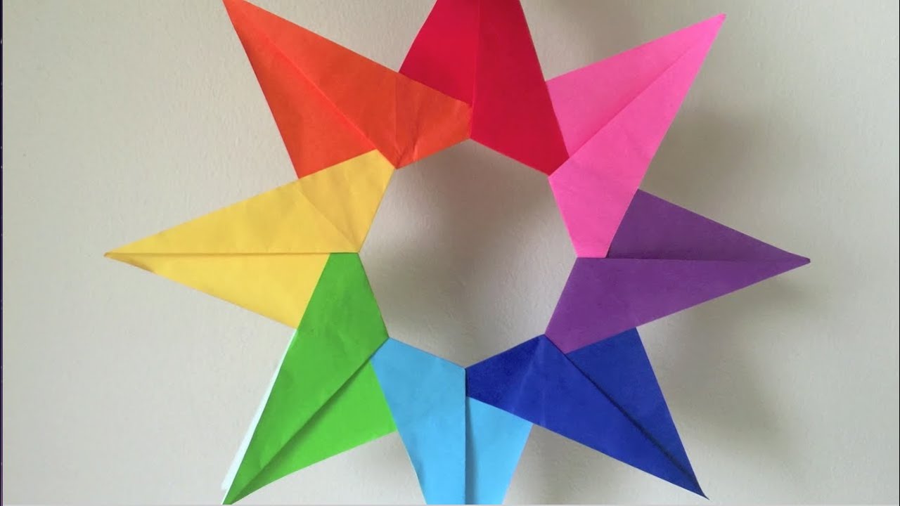Eight Pointed Origami Star