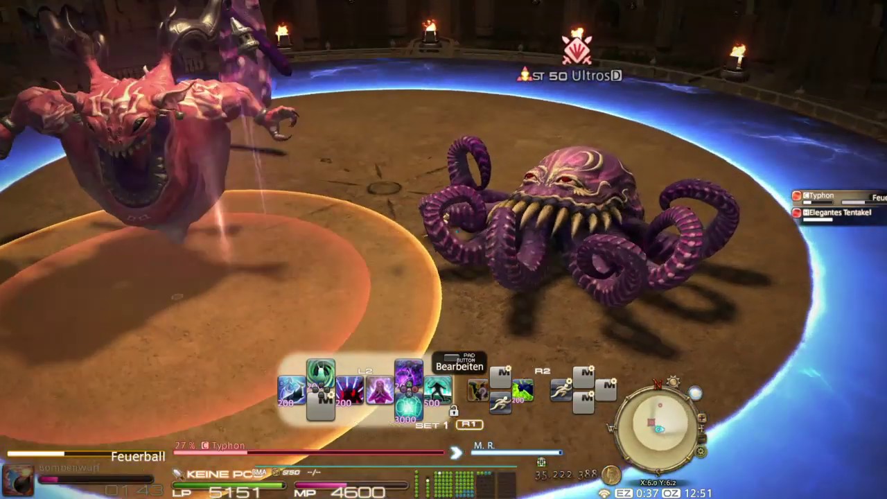 FF14 GRANSEEDS Die Grosse Maskerade: 20. Ultros & Typhon - Zwei wie ...