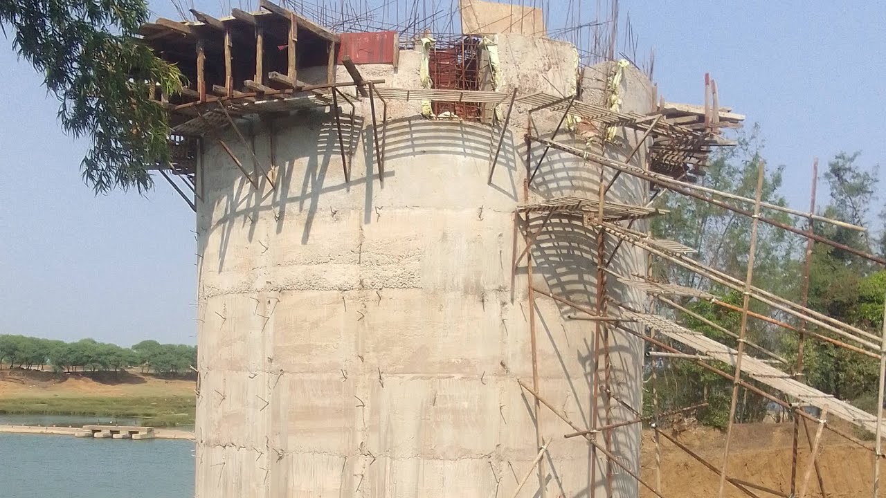 intake well structure and How TO Work River bed and Ground Level and ...